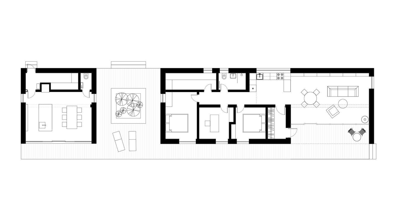 Photo 9 of 14 in A compact timber house and annex by Delo Studio ...