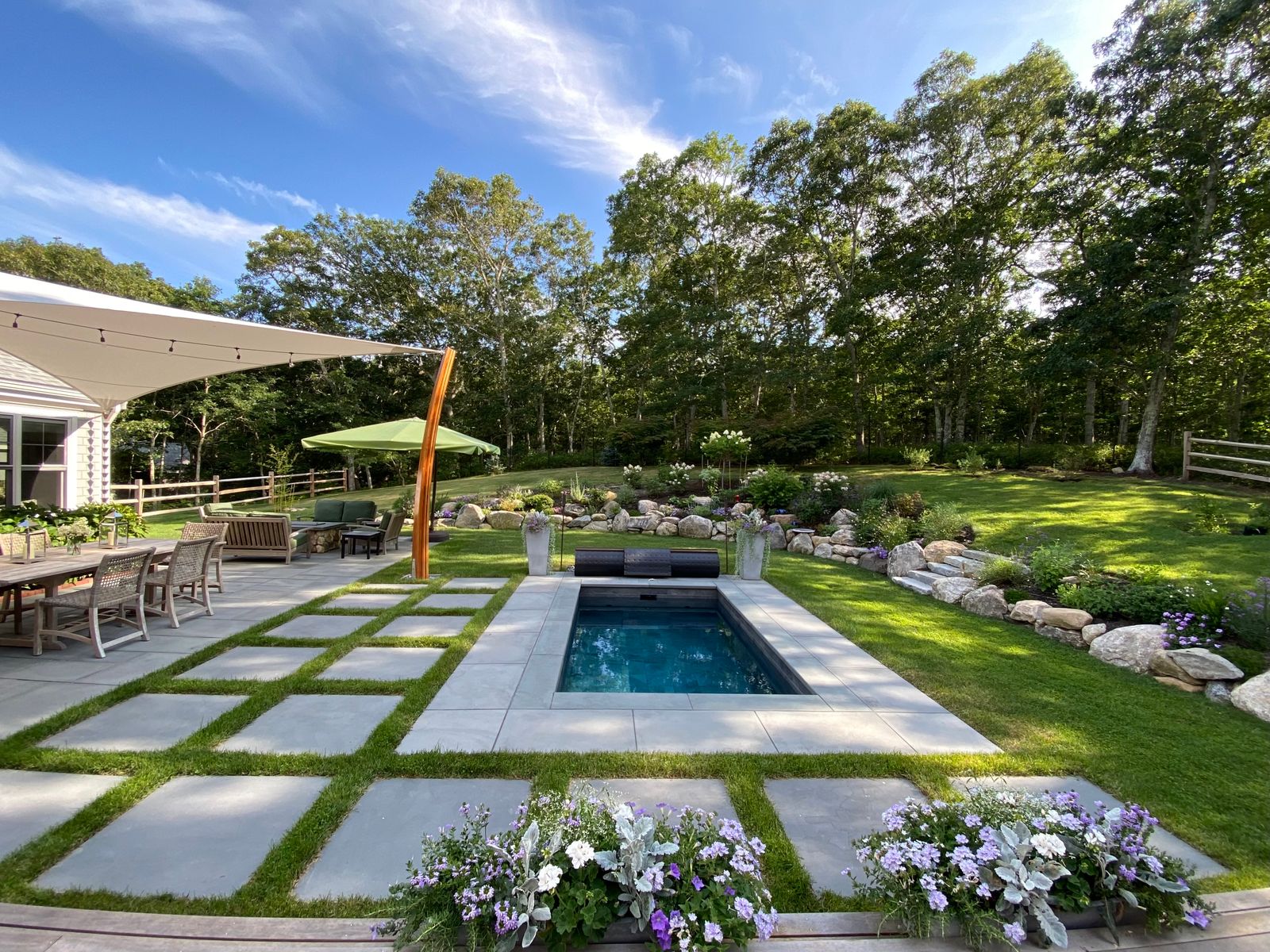 Photo 9 of 14 in Backyard Renovation in Oak Bluffs on Martha’s Vineyard ...