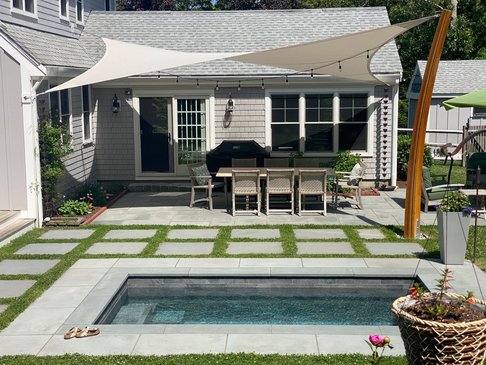 Photo 6 of 14 in Backyard Renovation in Oak Bluffs on Martha’s Vineyard ...